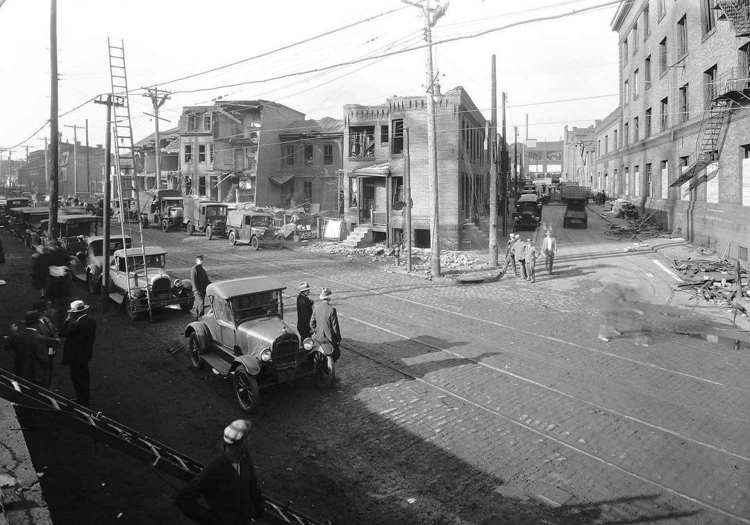 Gas Explosion Manchester c. 1927 | Pittsburgh Beautiful
