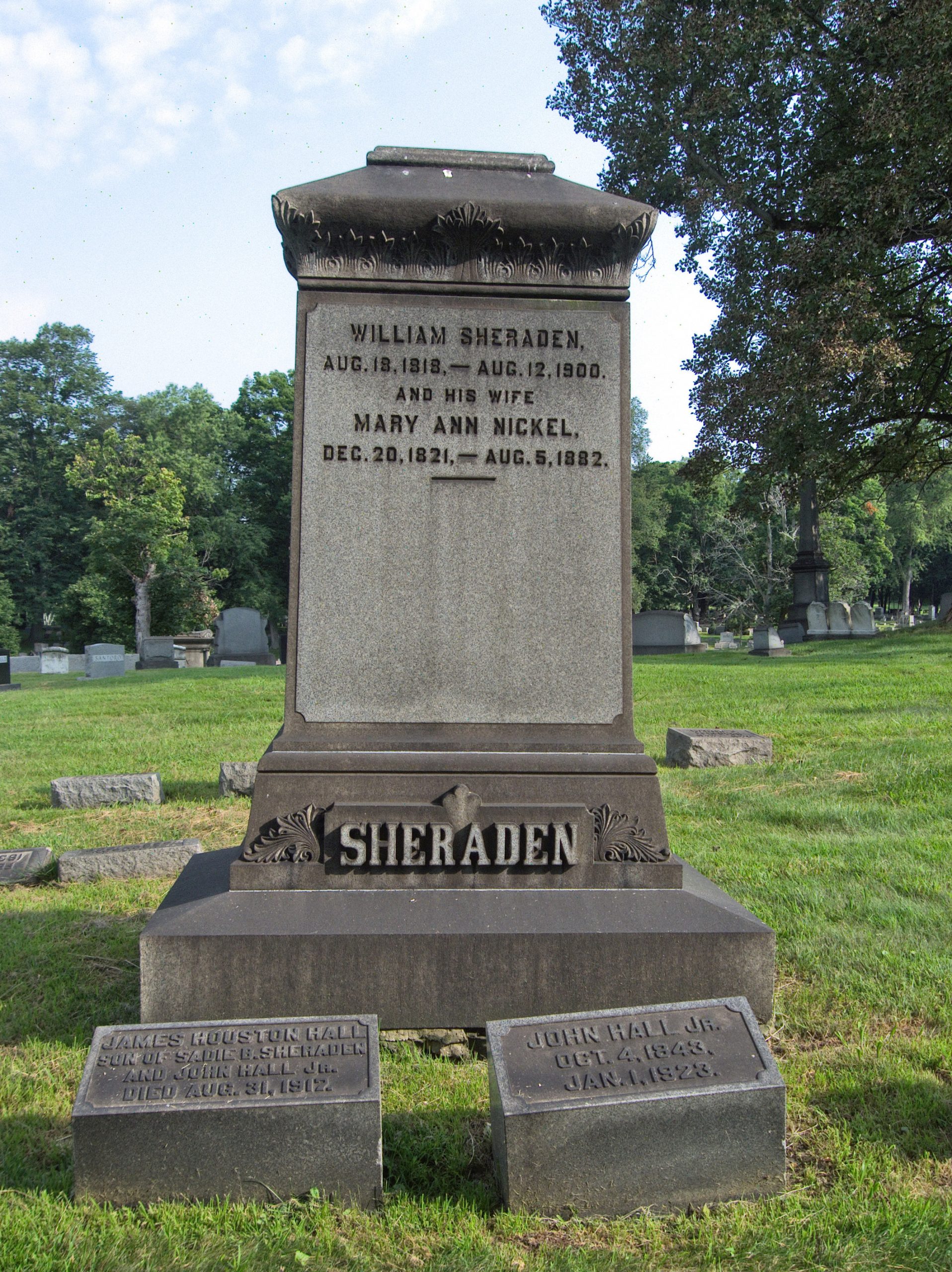 William Sheraden Grave Monument | Pittsburgh Beautiful