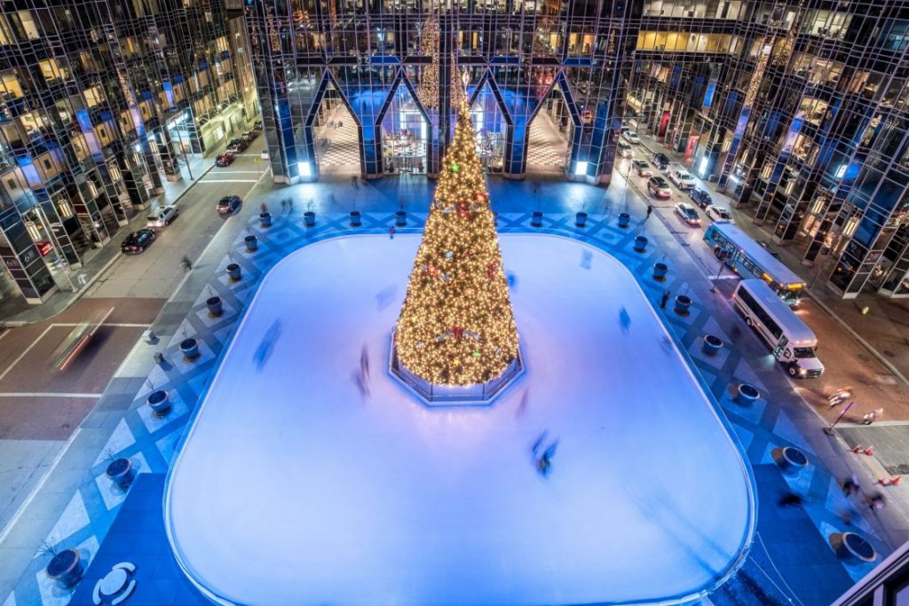 The PPG Place Ice Rink | Pittsburgh Beautiful